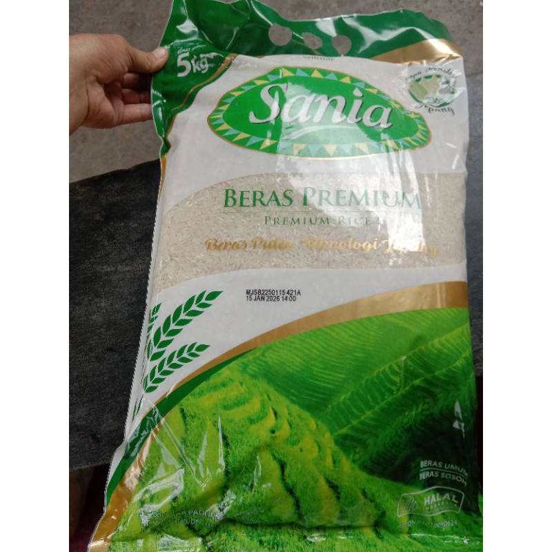 Jual beras siip 5kg/beras Sania 5kg | Shopee Indonesia