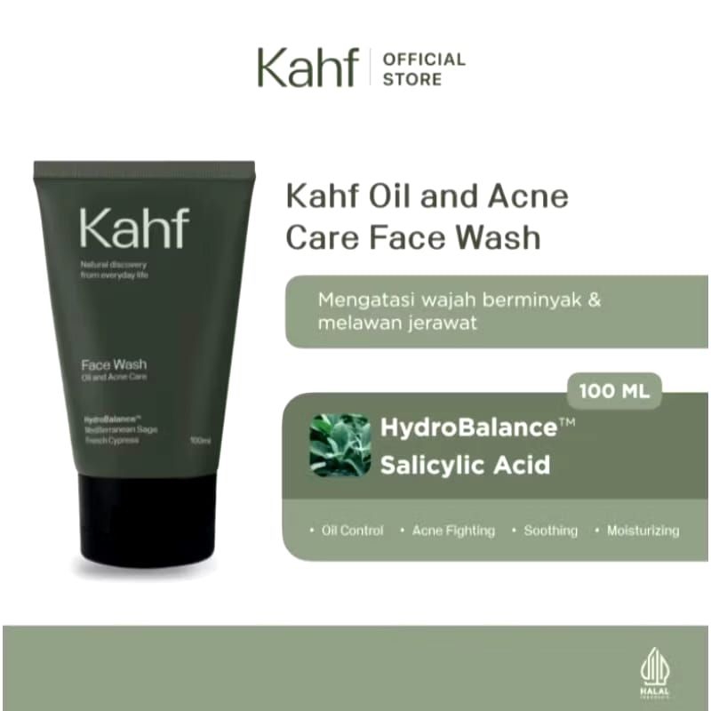 Jual Khaf Oil And Acne Care Face Wash 100ml | Shopee Indonesia