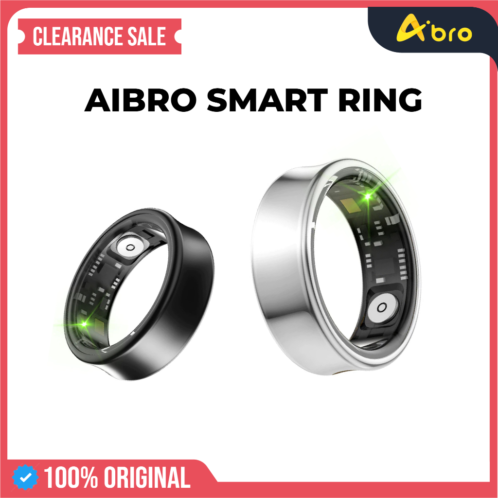 Jual Aibro Smart Ring Bluetooth Cincin Pintar Cek Kesehatan | Monitor ...