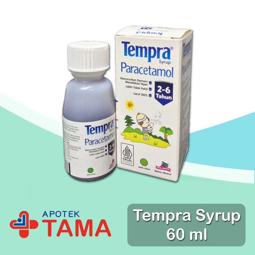 Jual Tempra Syrup 60 ml | Shopee Indonesia