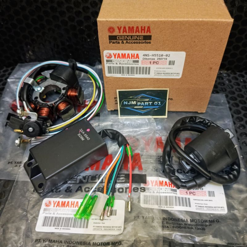 Jual Paket Spull Spul Assy Set + CDI Unit + Koil Coil F1ZR Force One ...