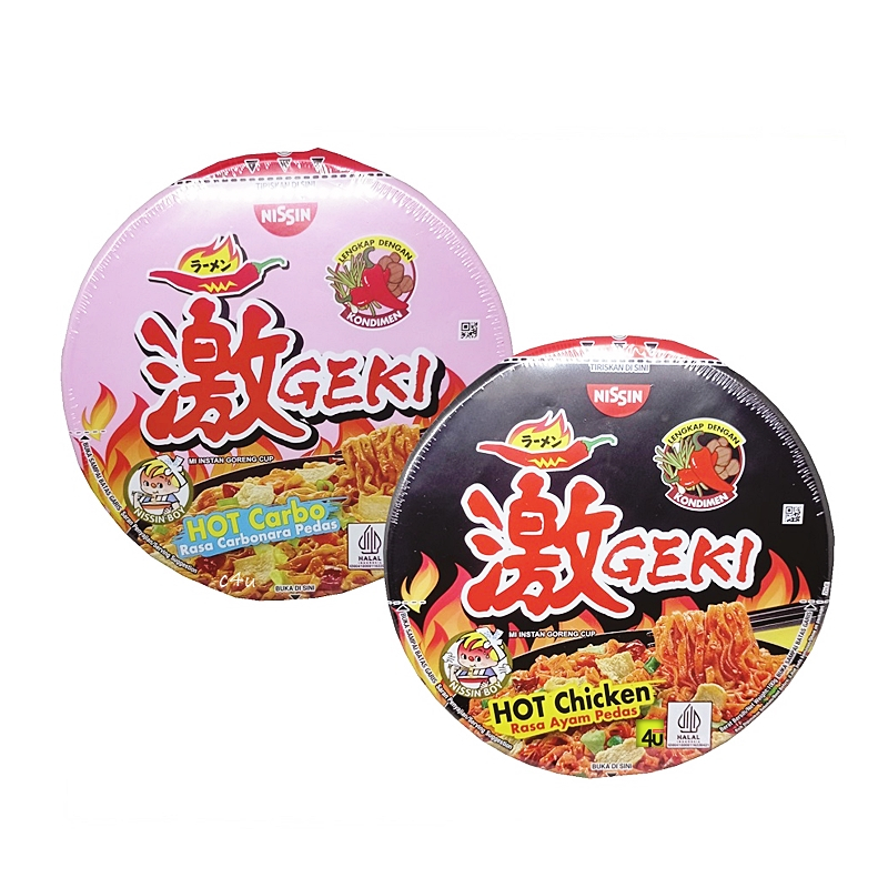 Jual Geki BOWL - Mie Instan Cup - Nissin Gekikara | Shopee Indonesia
