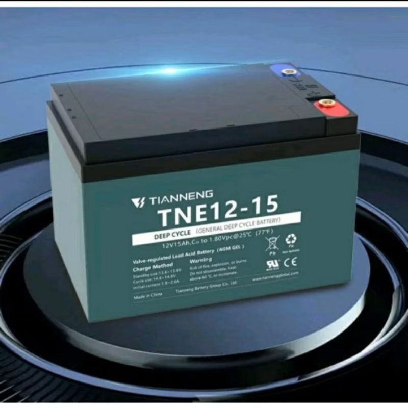 Jual Aki / Baterai 12V 15Ah merk Tianneng ISI 4 PCS DALAM 1 BOX ...