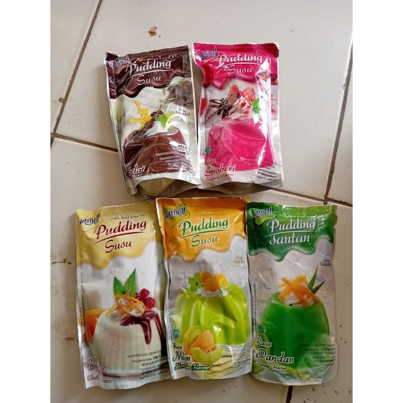 Jual Pudding Susu Nutrijell Aneka Rasa 120g | Shopee Indonesia
