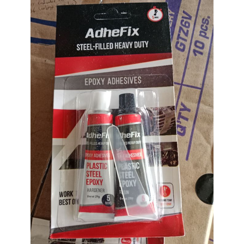 Jual Lem Besi AdheFix Steel Filled Heavy Duty | Shopee Indonesia