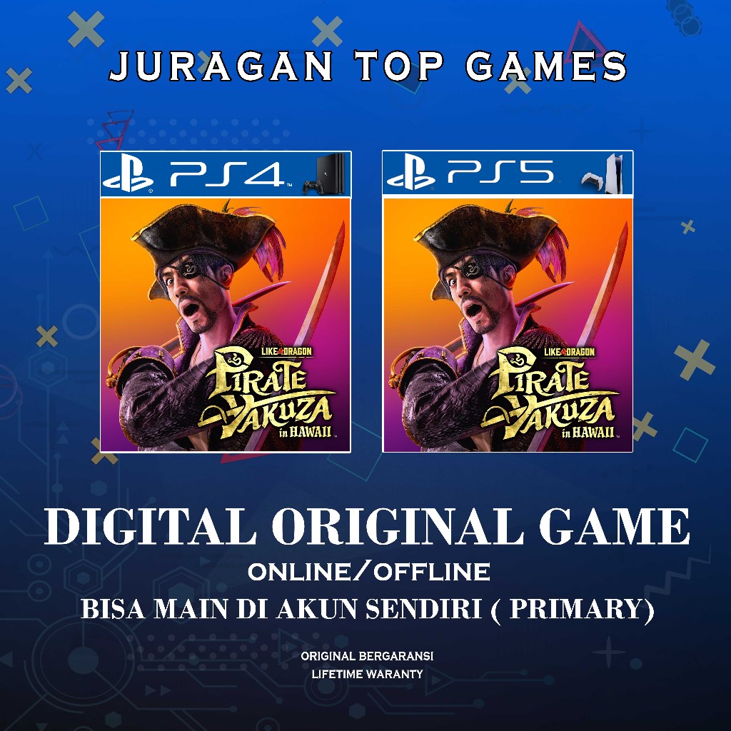 Jual Like a Dragon Pirate Yakuza in Hawaii PS4 & PS5 DIGITAL | Shopee Indonesia
