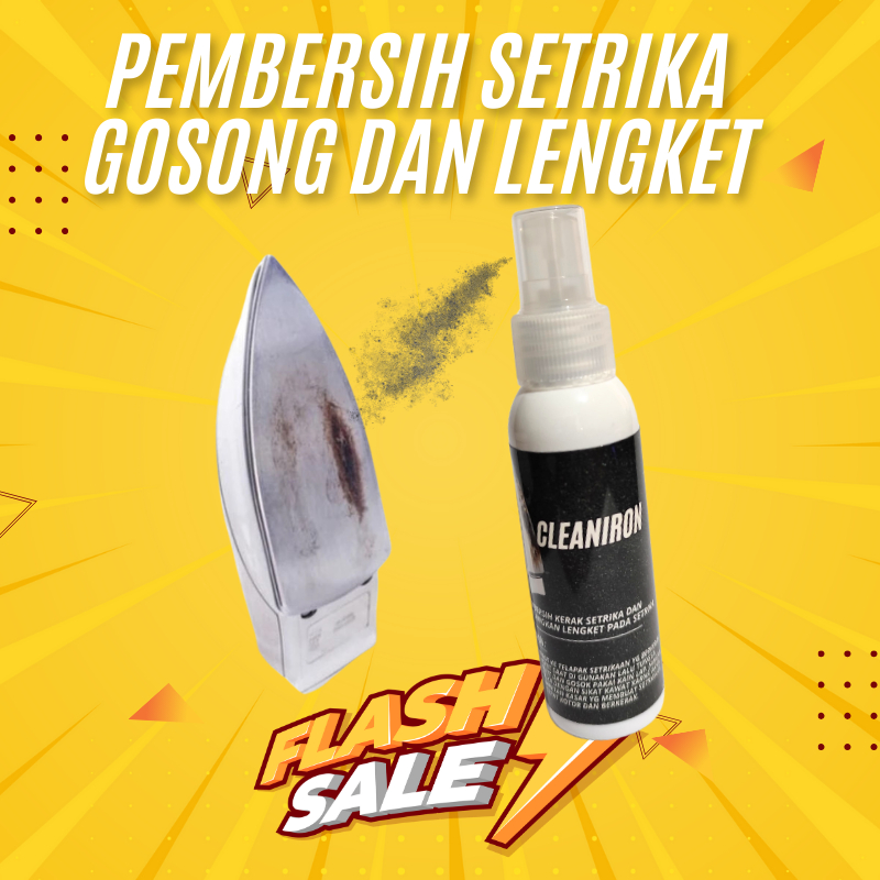 Jual pembersih kerak setrika dan menghilangkan lengket pada setrikaan ...