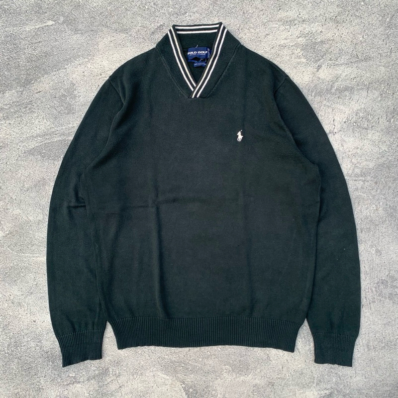 Jual Polo Ralph Lauren Golf Sweater rajut (green bottle) | Shopee Indonesia