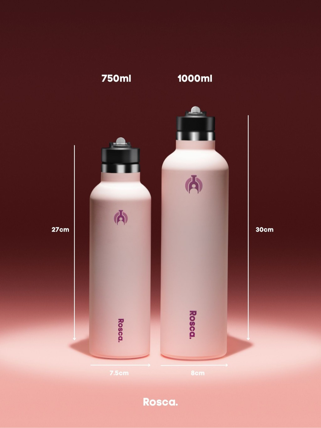 Jual Rosca JoraJug Tumbler Stainless 1 Liter Botol Minum 1 Liter Tahan ...