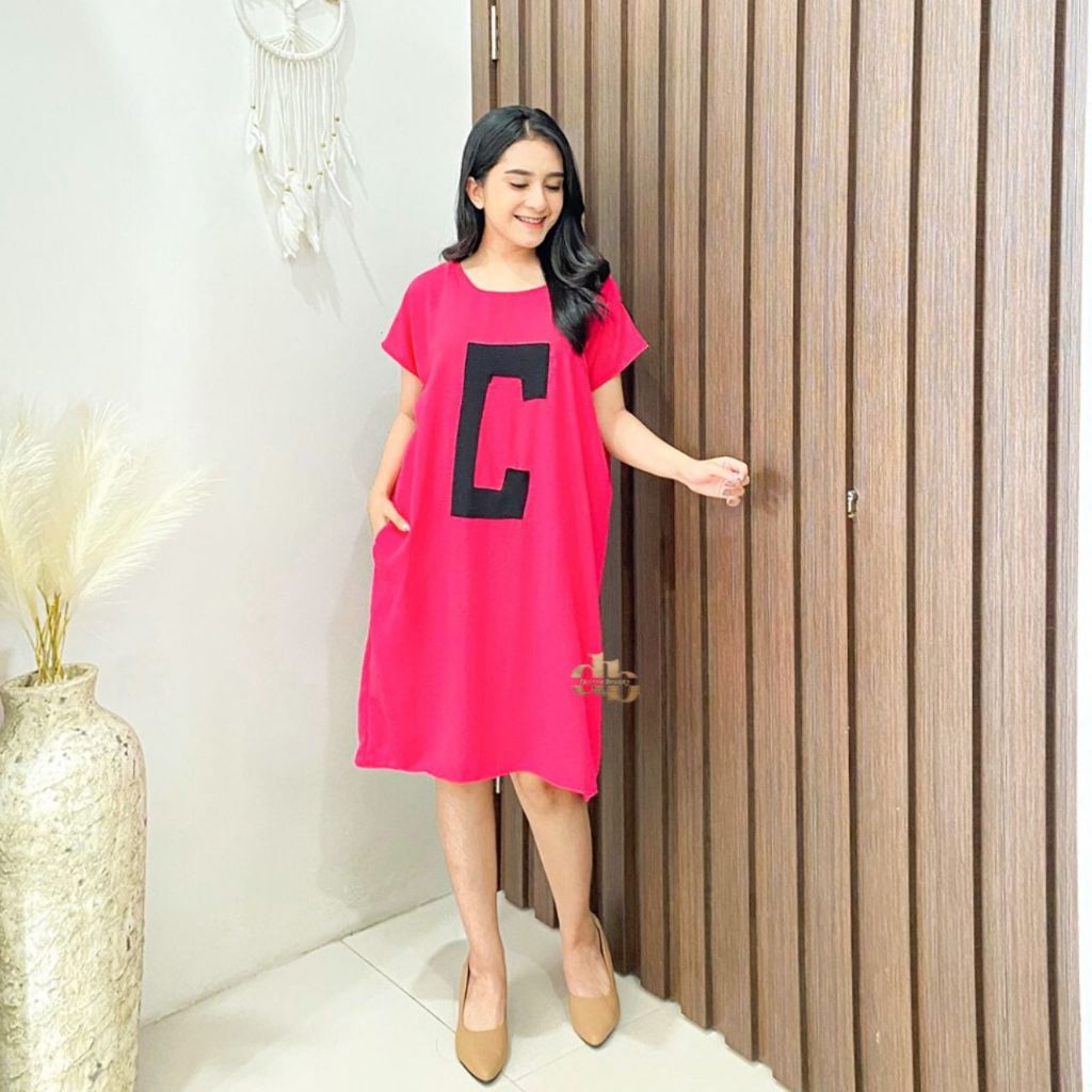 Jual Daster Dress Chelsy Korean Style Kekinian Terbaru Wanita Remaja ...