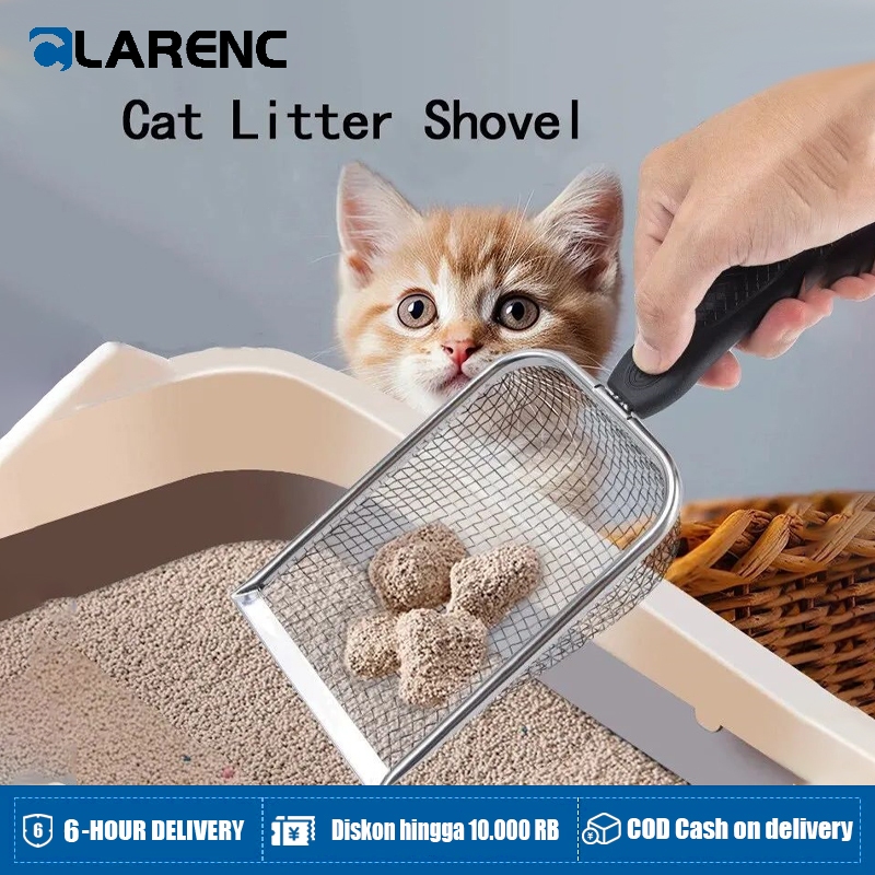 Jual Sekop Serokan Serok/Pasir Stainless Steel/Kucing Serokan Pasir ...