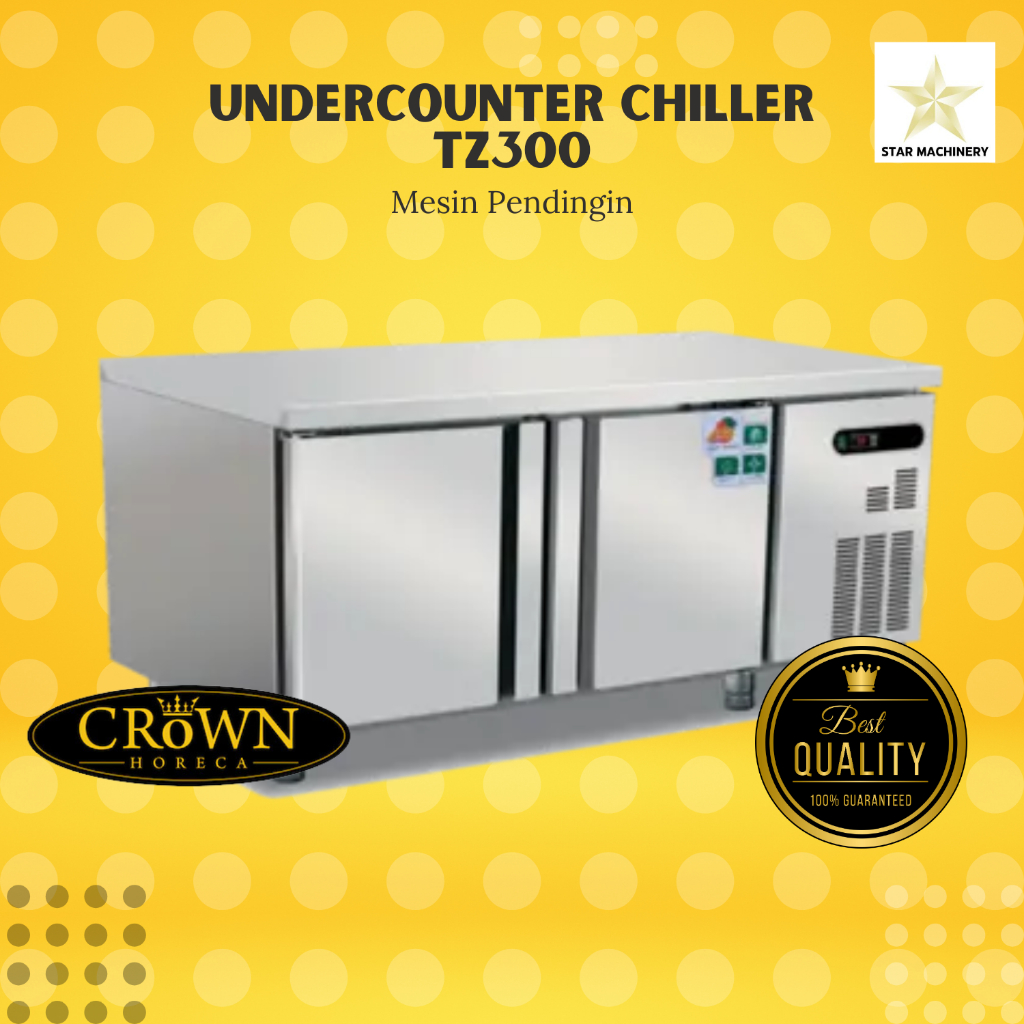 Jual CROWN Undercounter Chiller TZ300 & TZ400 - Mesin Pendingin ...