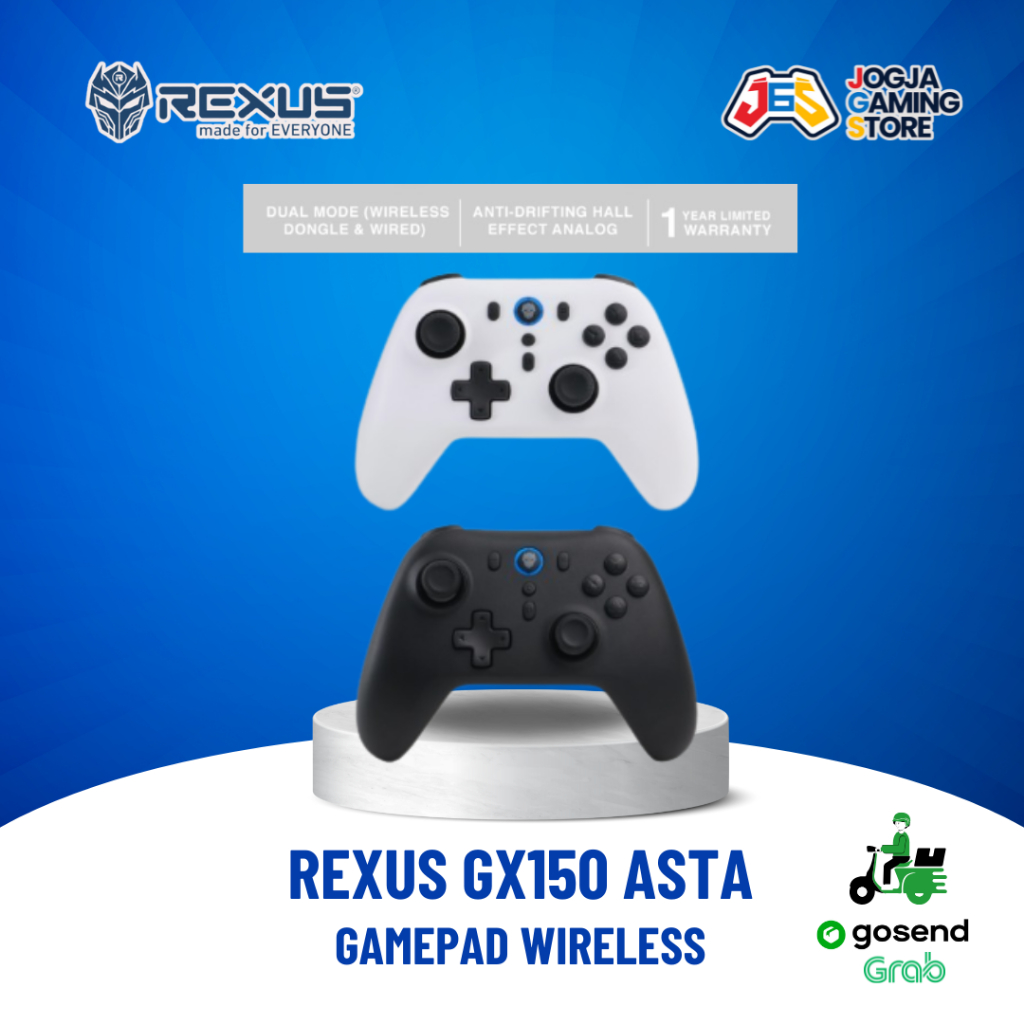 Jual Rexus Asta GX150 Gaming Joystick Gamepad Controller With Hall ...