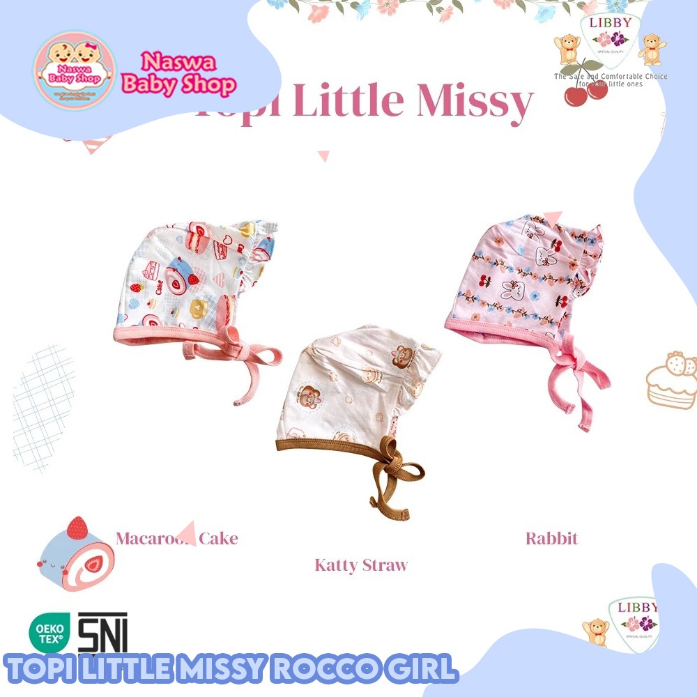 Jual Libby Topi Tali Little Missy Rocco Girl Series | Shopee Indonesia