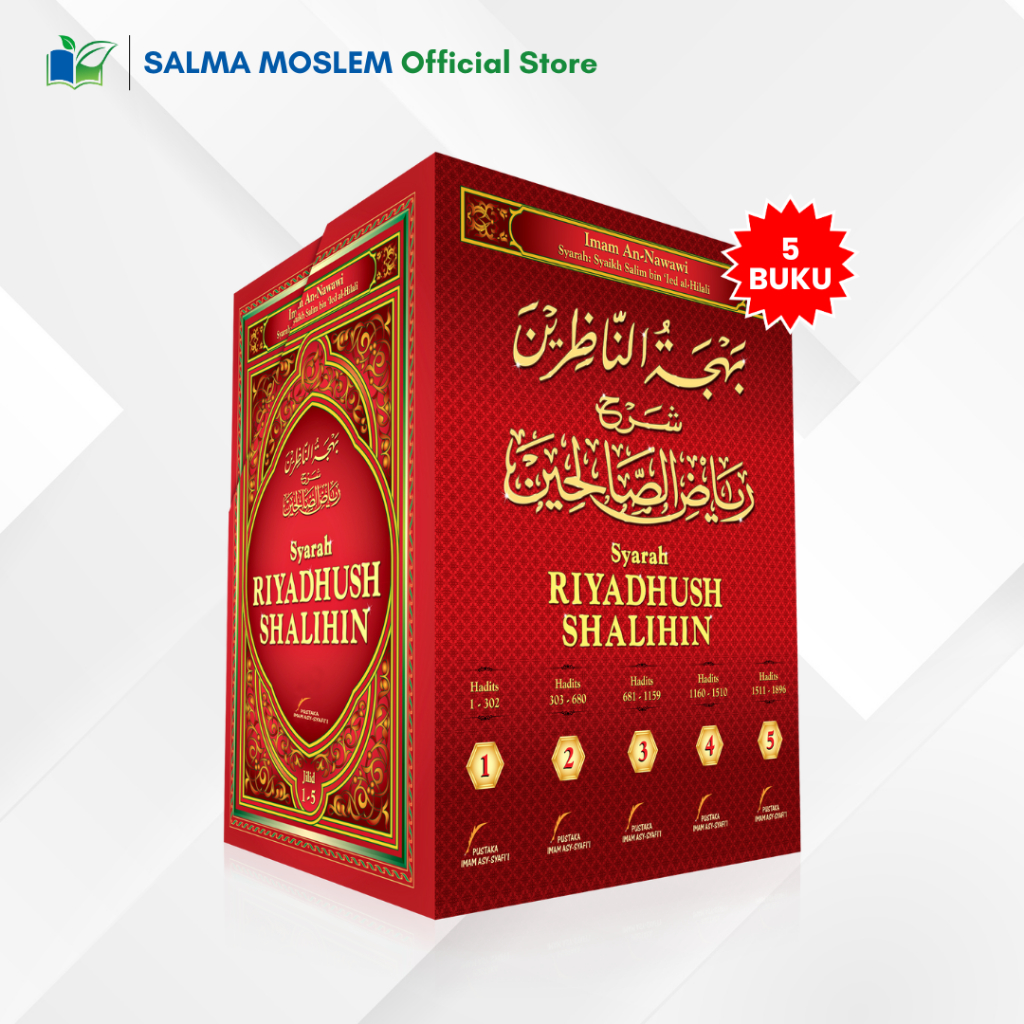 Jual Buku Syarah Riyadhush Shalihin 5 Jilid - Pustaka Imam Syafi'i | Shopee Indonesia