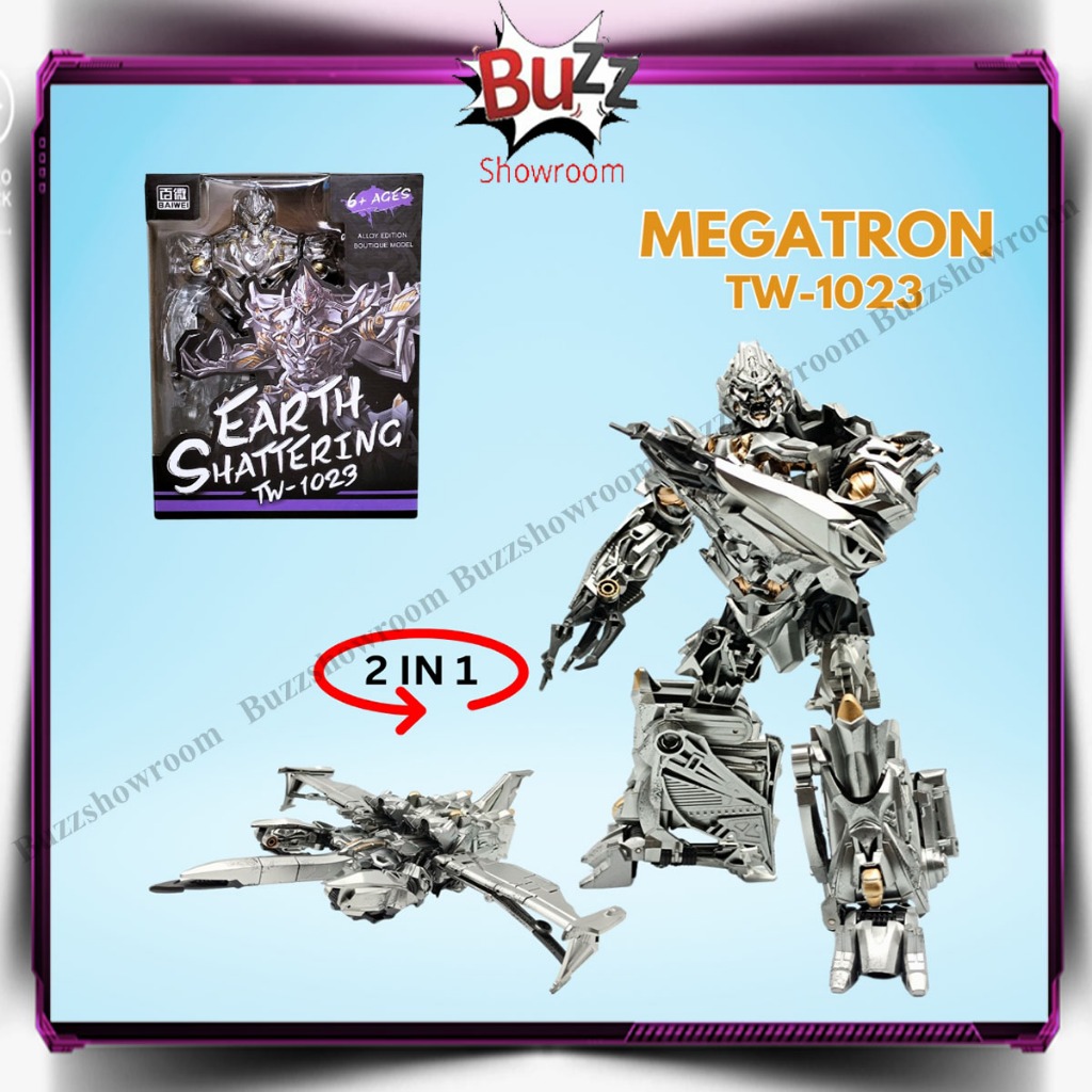 Jual Transformers Deformation Figure Mainan Robot Megatron Earth ...