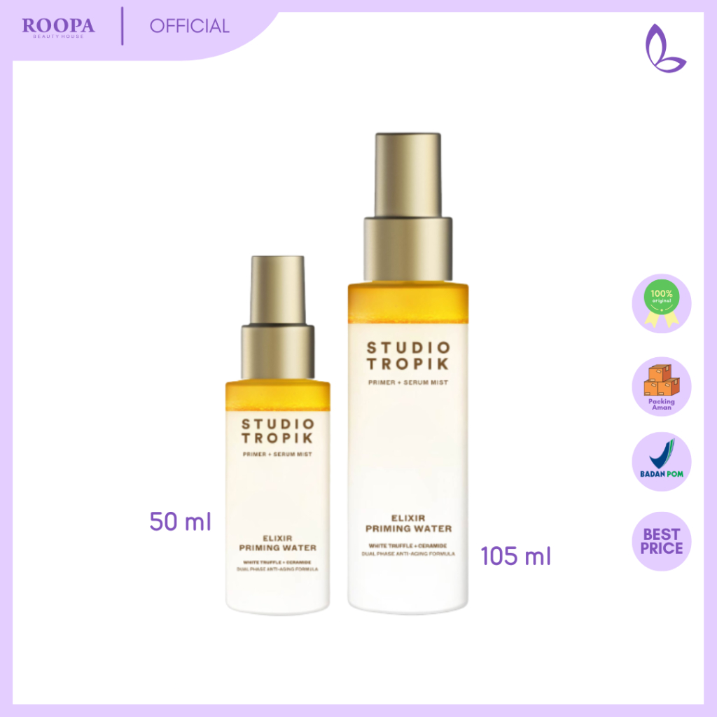 Jual Studio Tropic Elixir Priming Water Primer + Serum Mist | Shopee ...