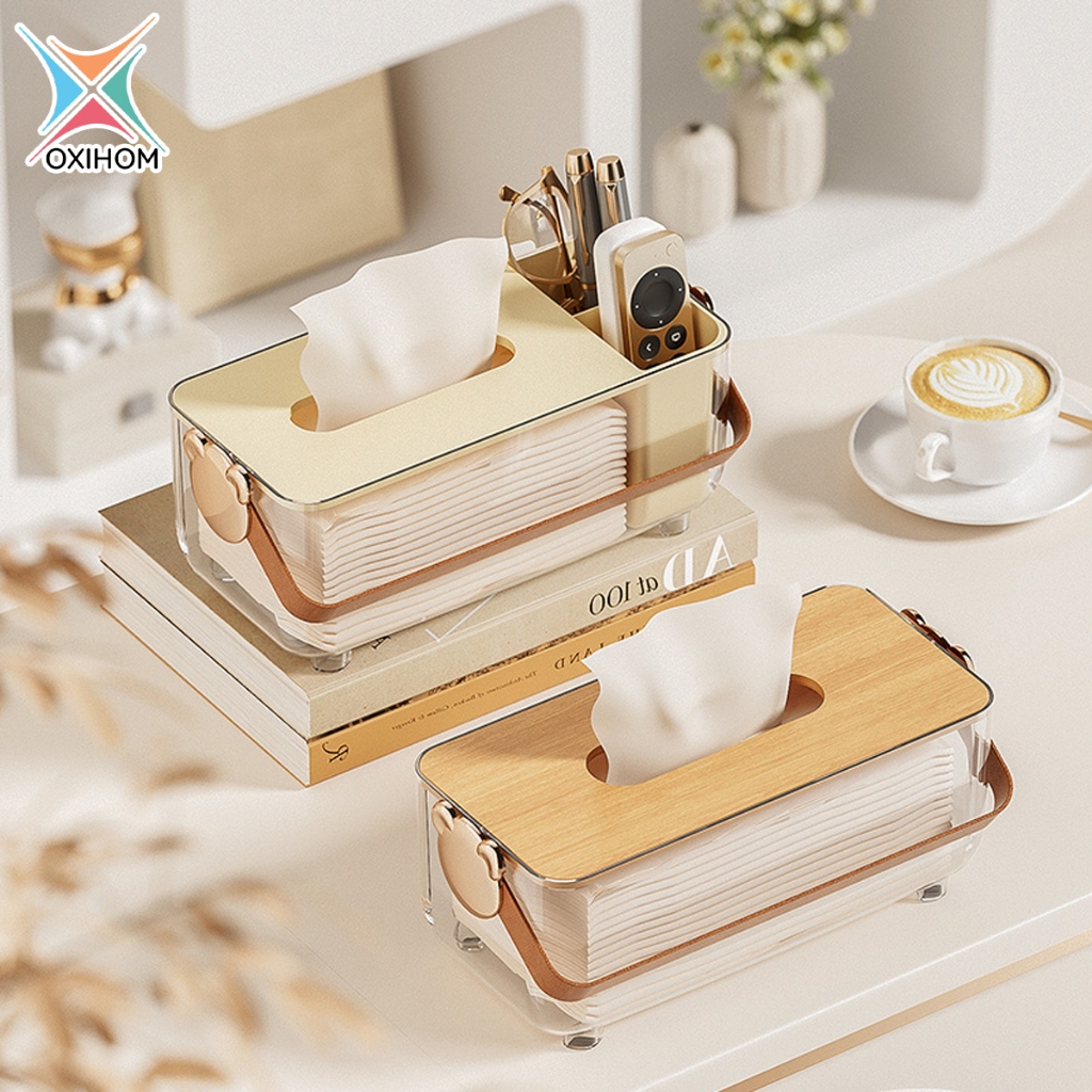 Jual Oxihom Tempat Tissue Tisu Serbaguna Rak Kosmetik Rak Make Up ...