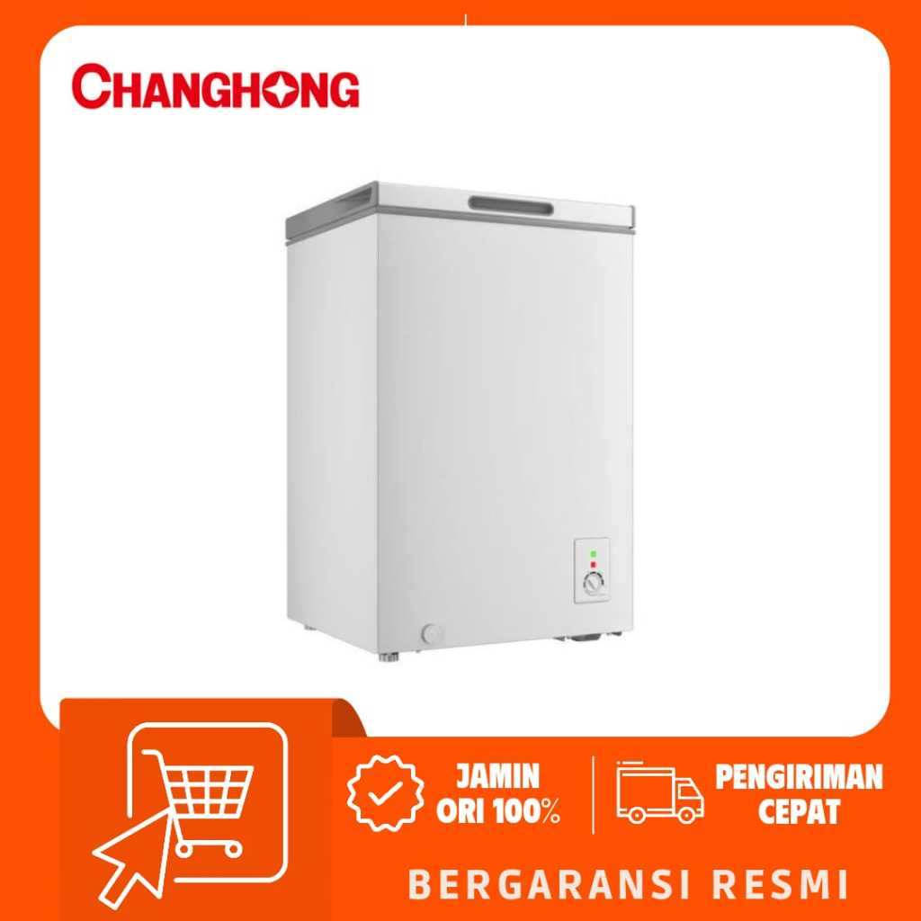 Jual CHANGHONG Chest Freezer & Chiller FCF-136DW (110 Liter) / FCF 136 ...