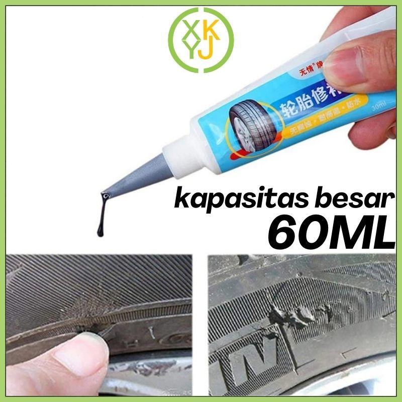 Jual XYKJ 60ML Lem Tambal Perbaikan Ban 30ML Untuk Mobil Dan Motor Anti ...