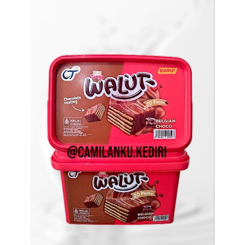 Jual TANGO WALUT WAFER BELGIAN CHOCO 136GR | Shopee Indonesia