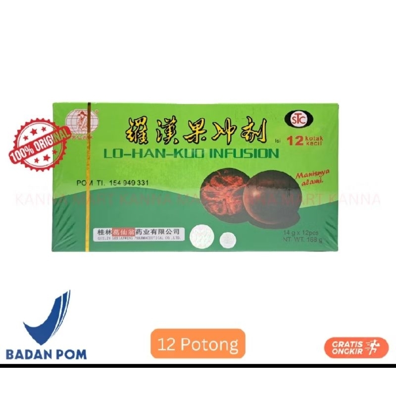 Jual Lo Han Kuo Infusion 1 kotak ORI | Shopee Indonesia