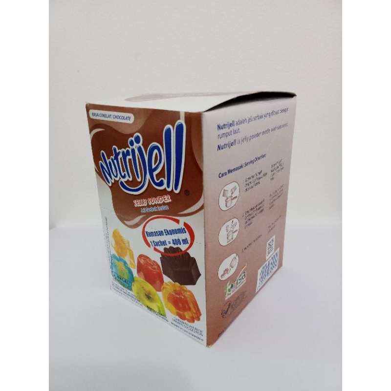 Jual Nutrijel Eko Chocolate 1 box 12 sachet (bungkus) | Shopee Indonesia