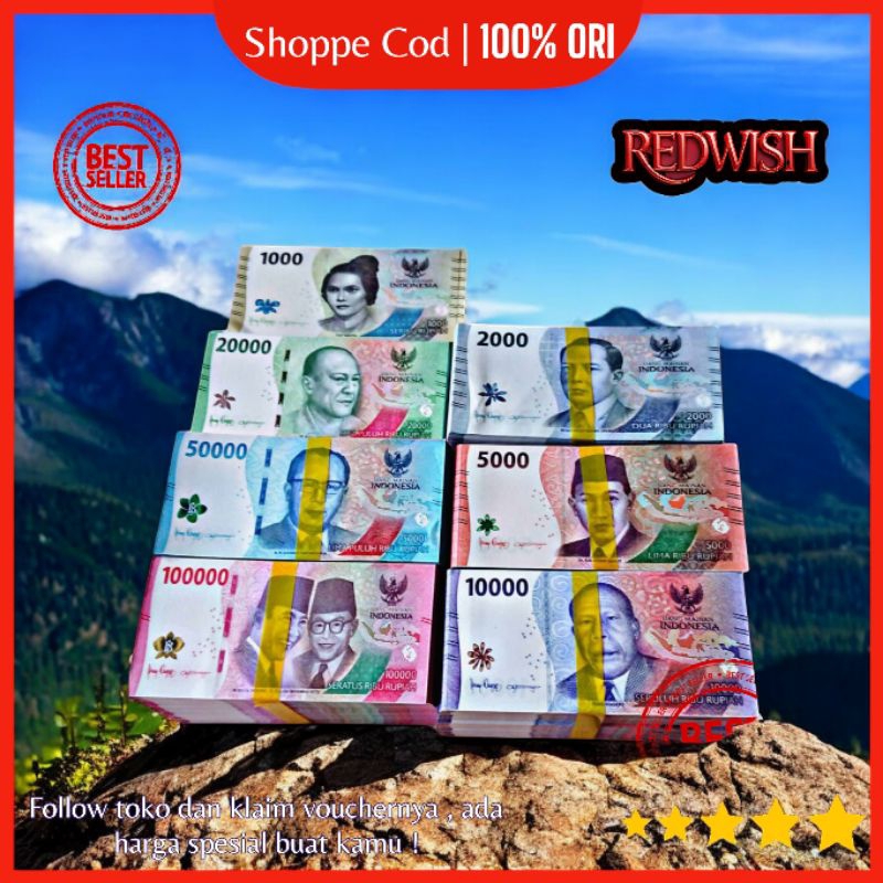 Jual mainan kasir anak mainan berhitung uang mainan duit duitan bahan ...