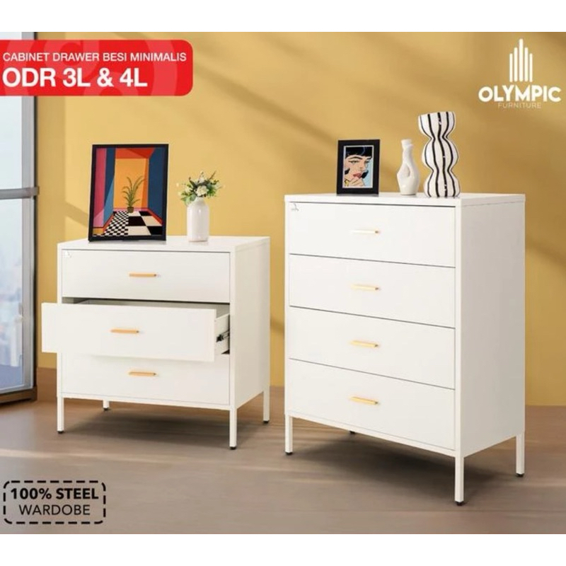 Jual Drawer Laci Besi Olymsteel | Shopee Indonesia