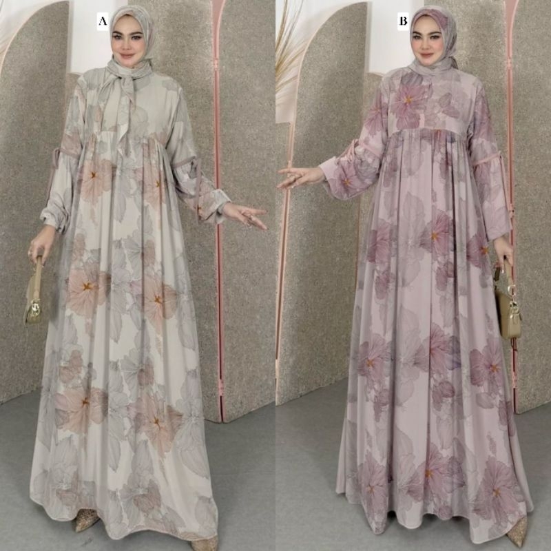 Jual Aydeen Ayden vol 3 Series Dress Jumbo by Arsy Hijab ksd | Shopee ...