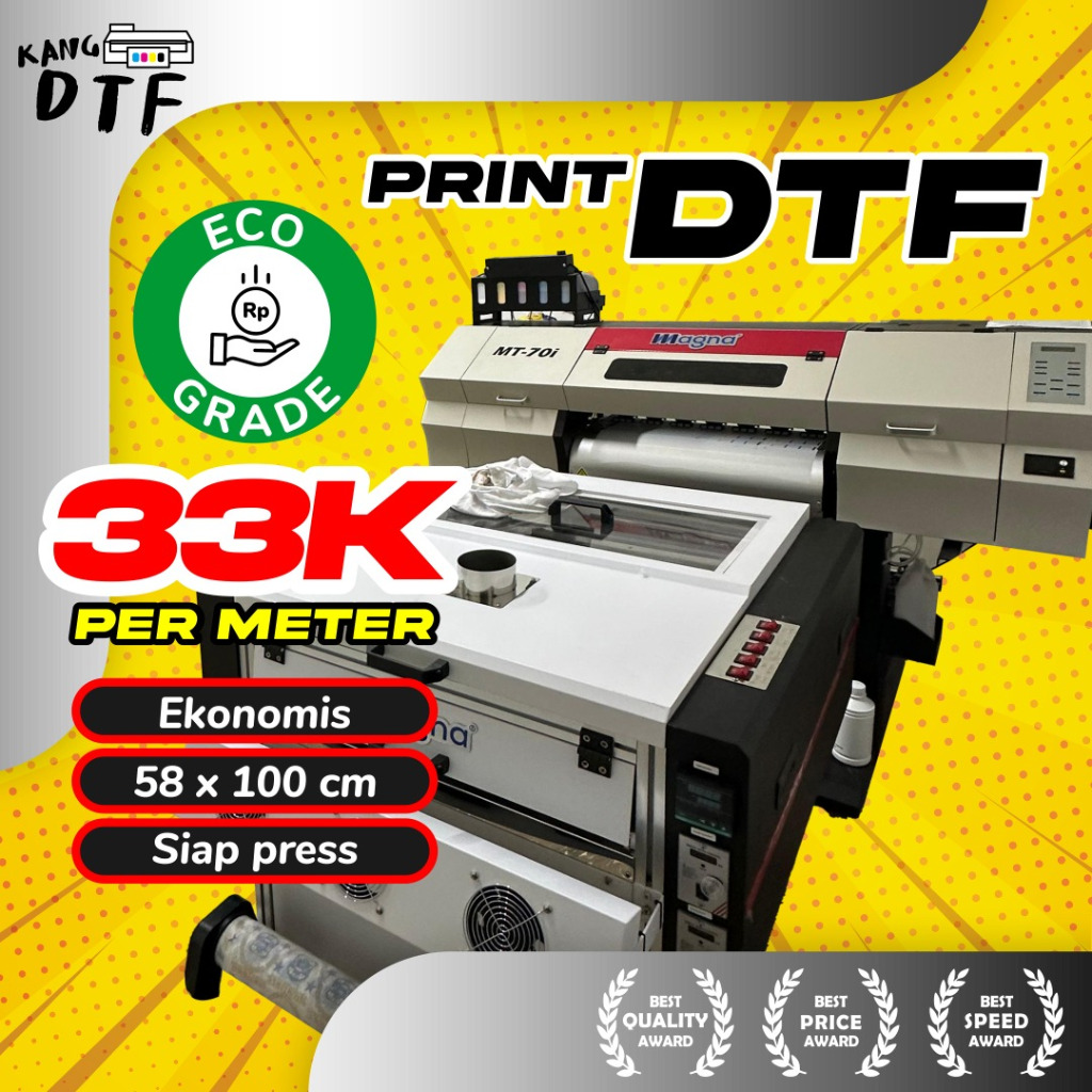 Jual Cetak DTF EKONOMIS Per Meter / Sablon Digital / Print DTF Murah *Lebar cetak 58cm | Shopee ...