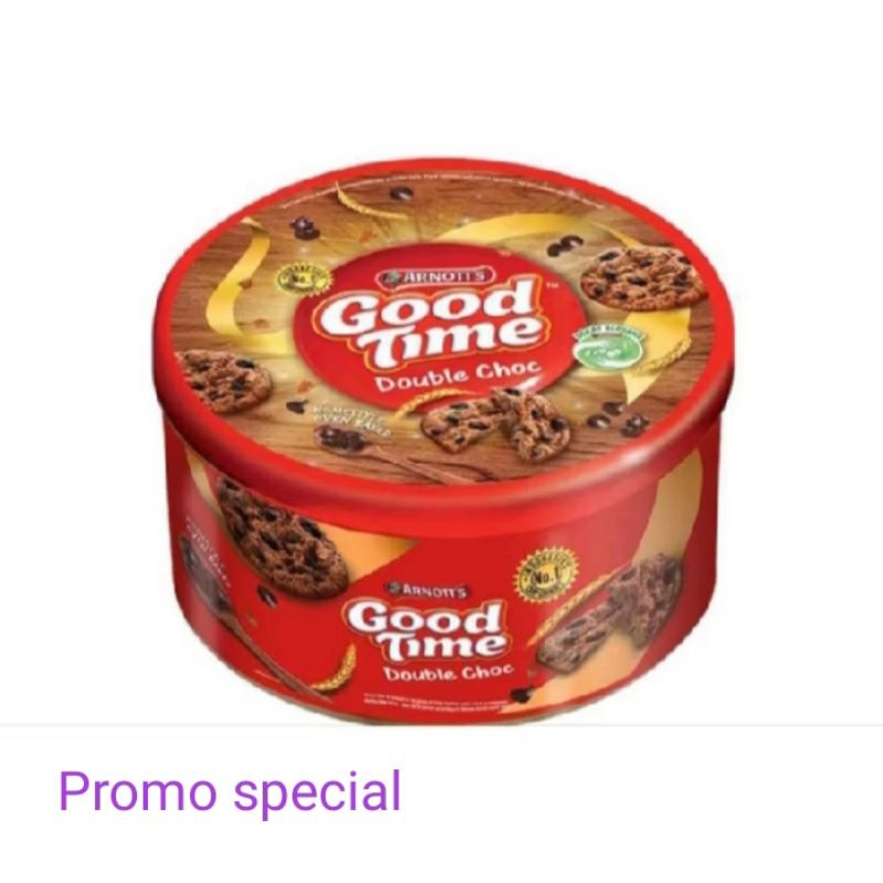 Jual BIsKUIT KALENG GOOd TIME CHOC,149G | Shopee Indonesia