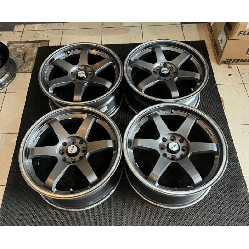 Jual velg te37 ring 17 x7.5 in et 42 pcd 8x100/114.3 | Shopee Indonesia