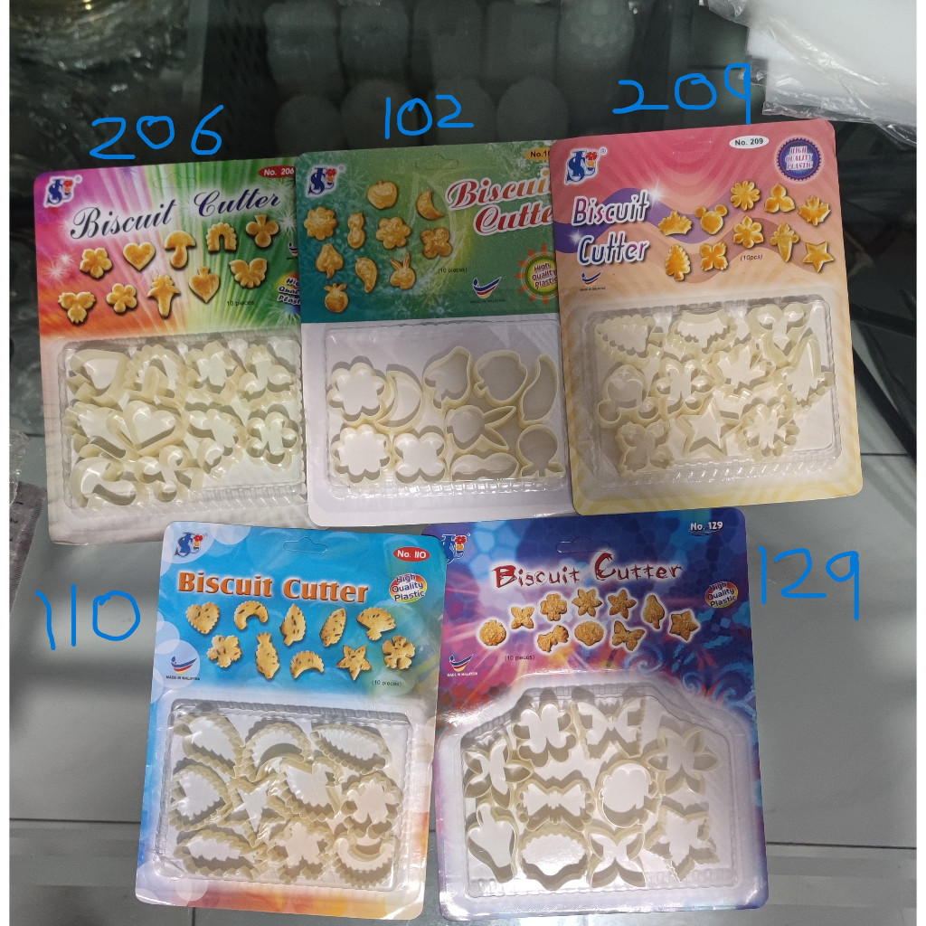 Jual Cetakan kue kering biskuit / cetakan bangkit / cutter adonan ...