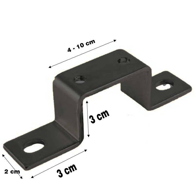 Jual all size klem besi hollow / klem holo / klem besi kotak semua ...