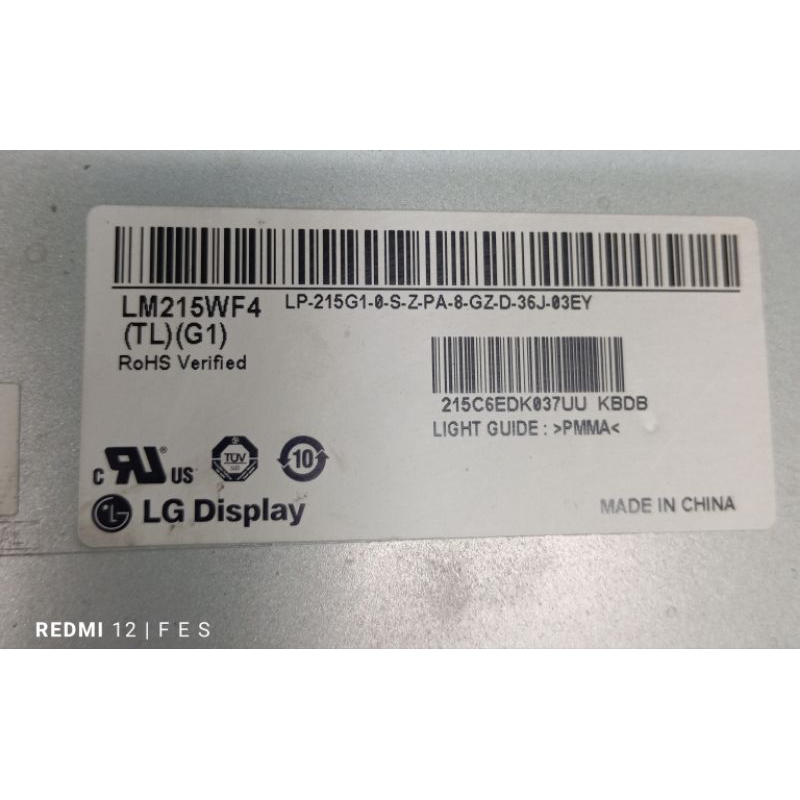 Jual Panel layar LCD - LED TV/Monitor 22 inch 21,5 full HD LM215WF4 ...