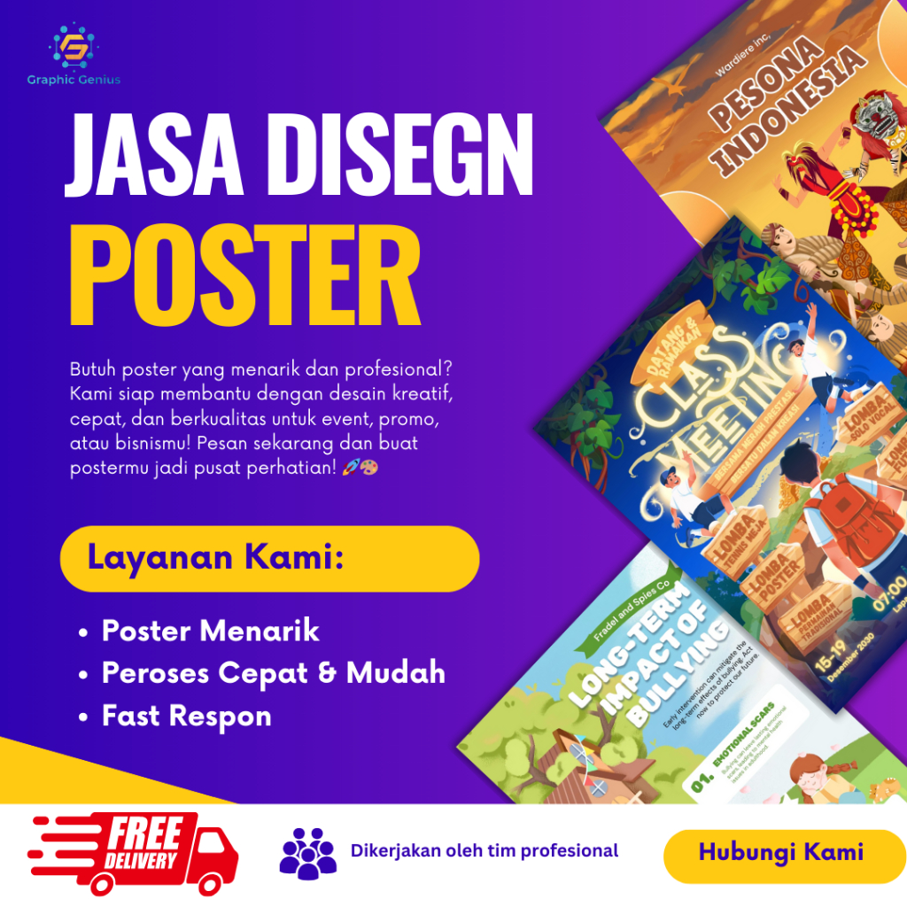 Jual JASA DESIGEN POSTER TUGAS | Shopee Indonesia