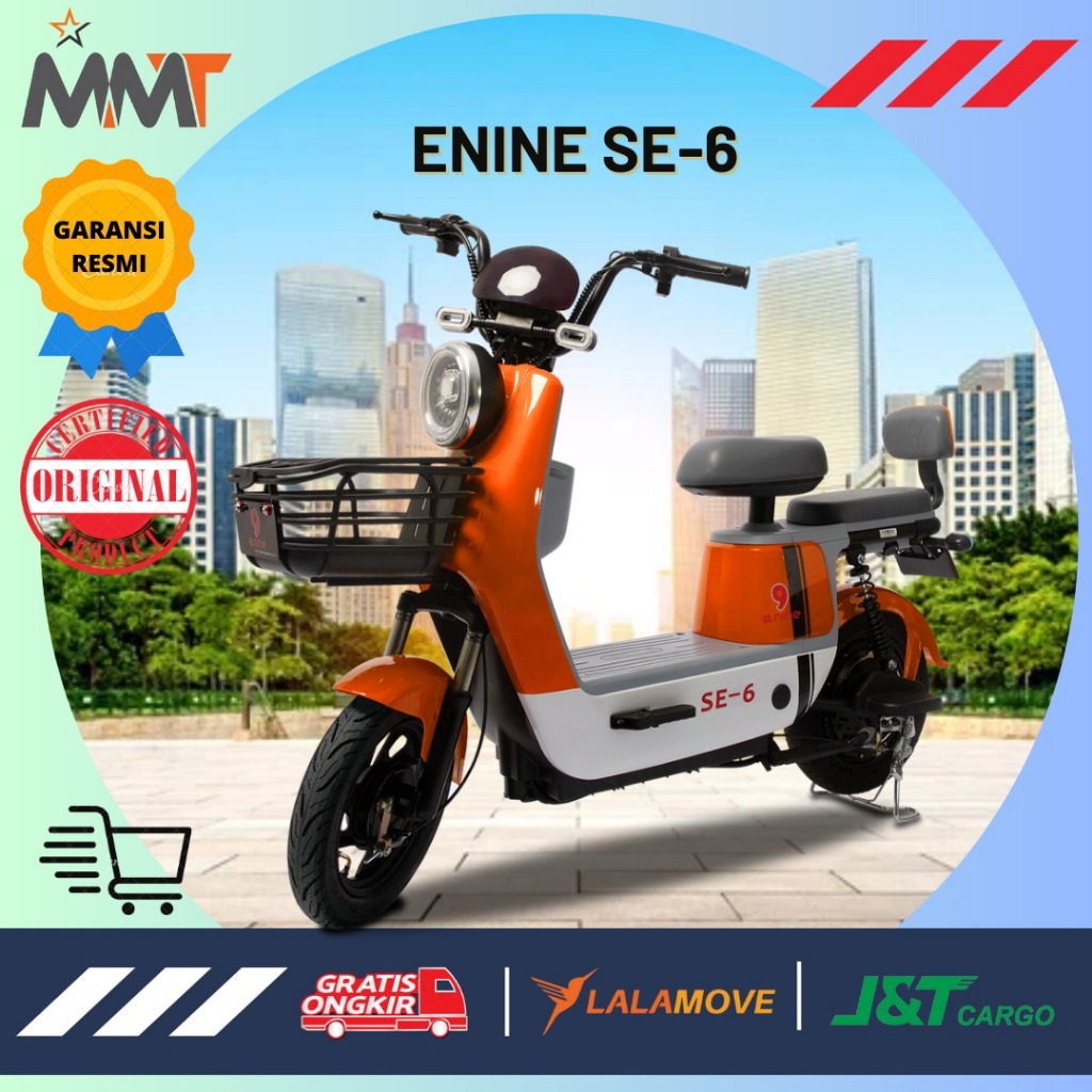Jual MMT AKSESORIS SEPEDA LISTRIK TYPE ENINE SE 6 GARANSI RESMI ...