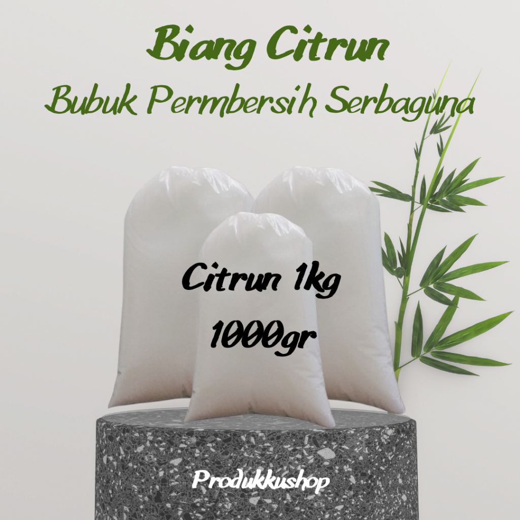 Jual Citrun Bubuk Pembersih Serbaguna 1kg 1000gr Tekstur Halus | Shopee ...