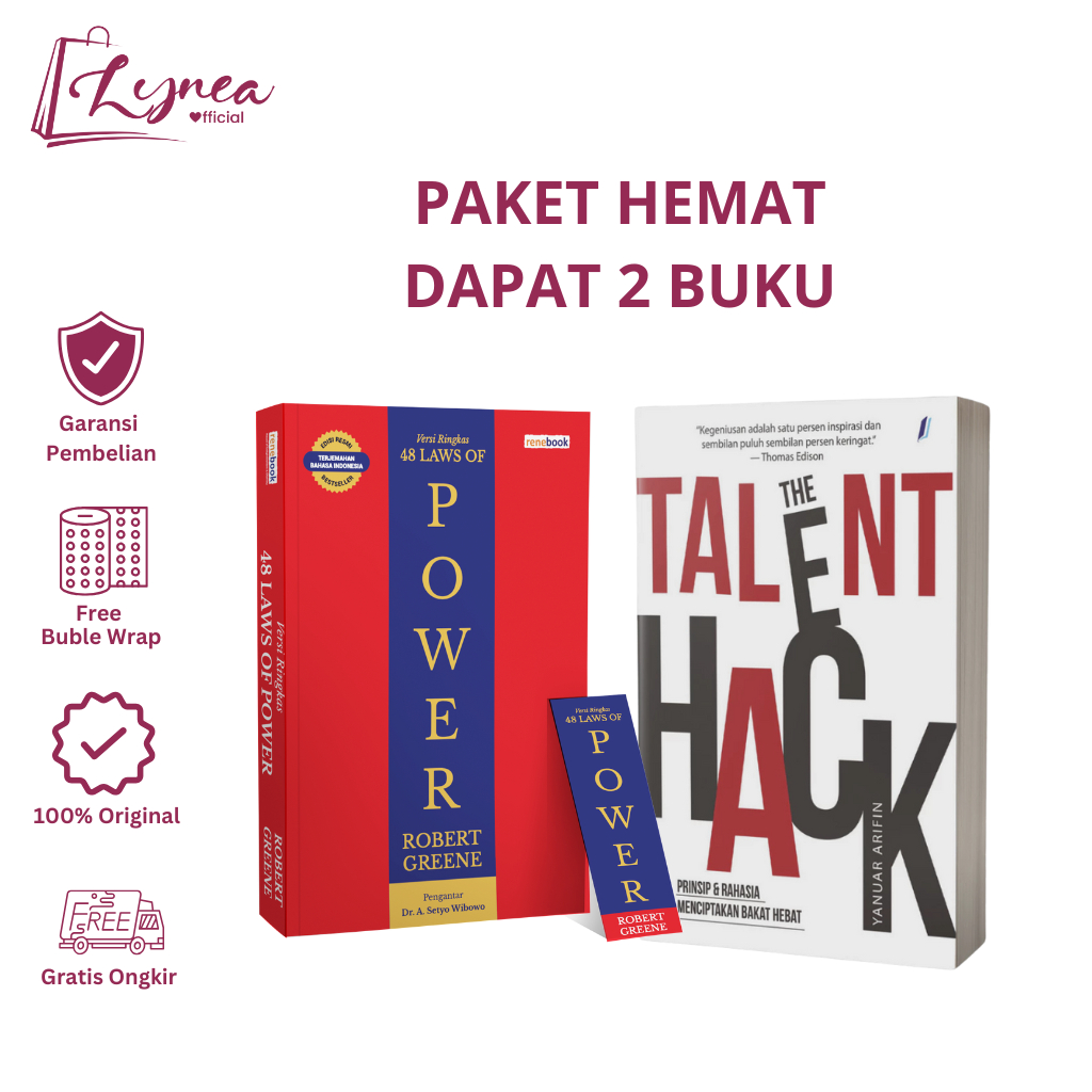 Jual [PAKET HEMAT] Buku Versi Ringkasan 48 Laws Of Power - The Talent ...
