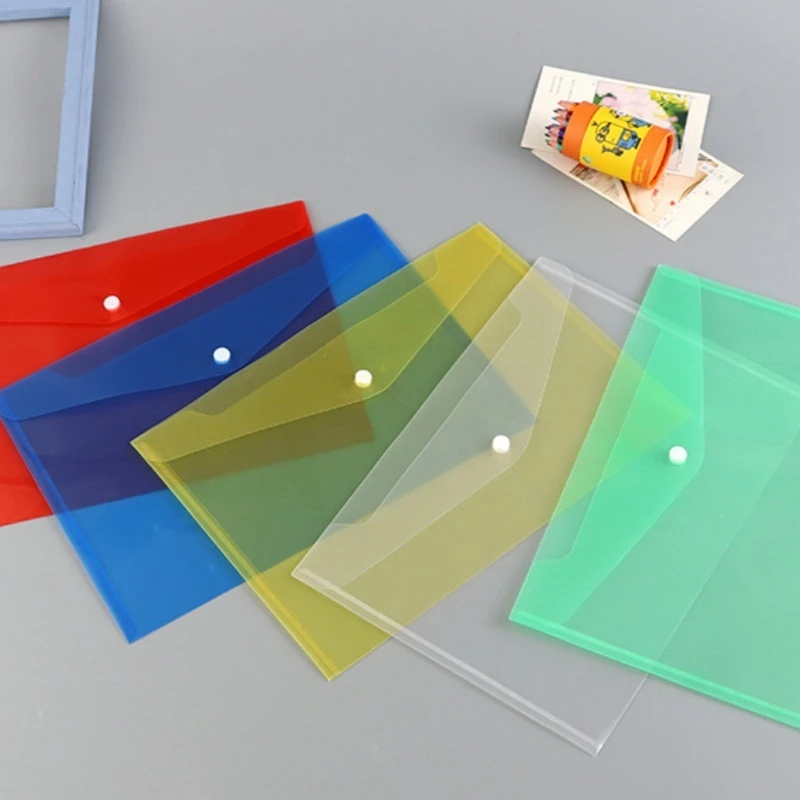 Jual A4 Map Mika Kancing Big/Map Dokumen 209 Transparent Plastic ...