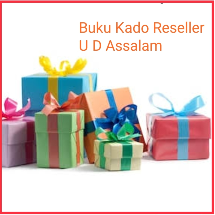 Jual Buku Hadiah Kado RJX U D ASSALAM Reseller | Shopee Indonesia