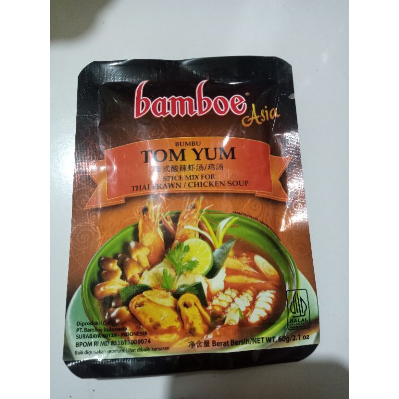 Jual Bambu Asia Tom Yum Spice Mix For Thai Fried Chicken Soup | Shopee ...