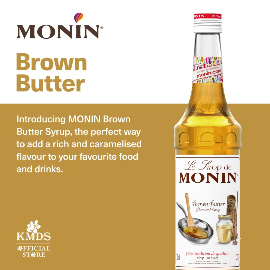 Jual Monin Brown Butter Syrup 70 CL 700 ML | Shopee Indonesia