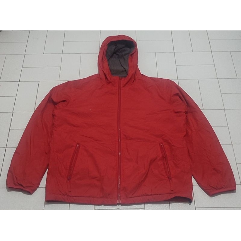 Jual Jaket Sport Lightweight Reversible Uniqlo Merah Abu (XL/Men ...