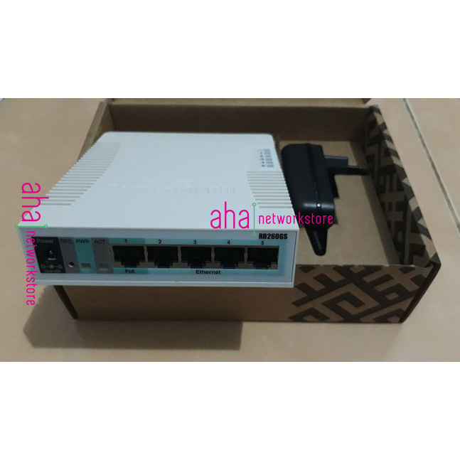 Jual 260GS Mikrotik RB260GS CSS106 5G 1S Mikrotik CSS106-5G-1S RB260GS ...