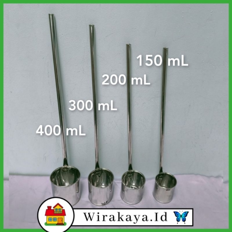 Jual Gayung Stainless Gagang Panjang - Gayung Bajigur Sekoteng Thai Tea ...
