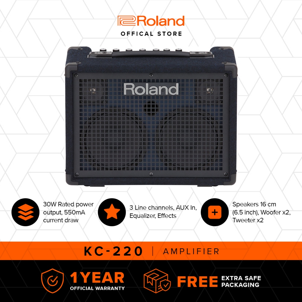 Jual Roland KC-220 Battery Powered Stereo Keyboard Amplifier | Shopee Indonesia