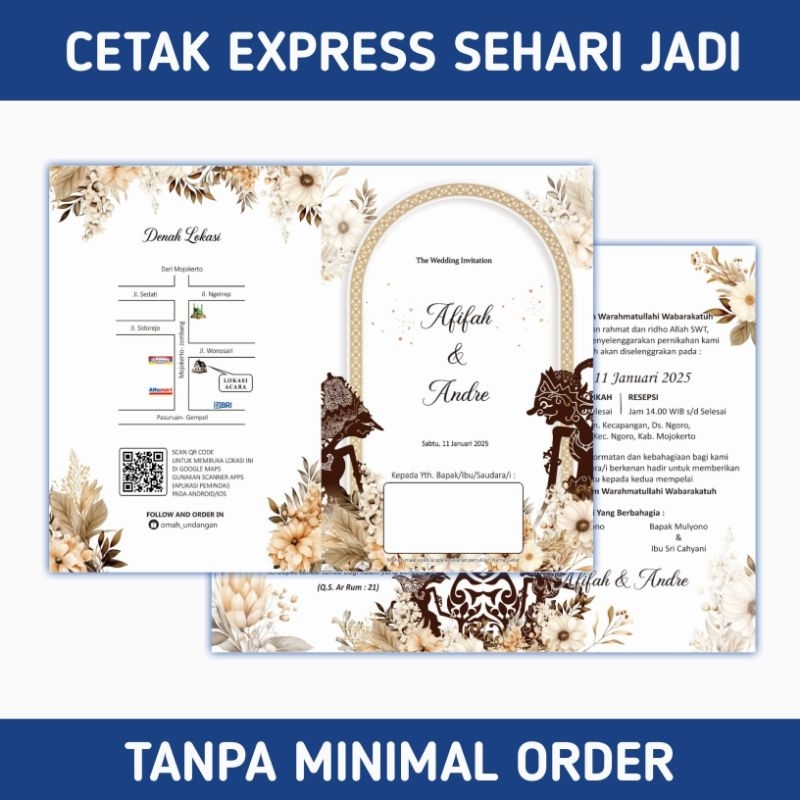 Jual Undangan Pernikahan Jawa Murah | Shopee Indonesia