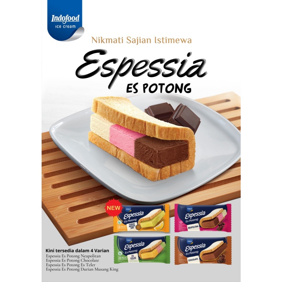 Jual Espessia Es Potong Ice Cream Isi 20pcs | Shopee Indonesia